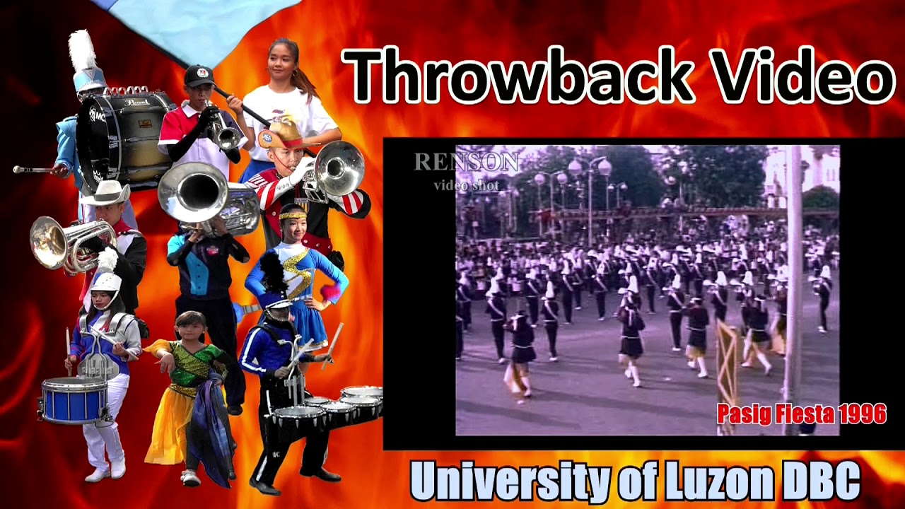 Throwback video University of Luzon DBC Pasig Fiesta 1996 p3 - YouTube
