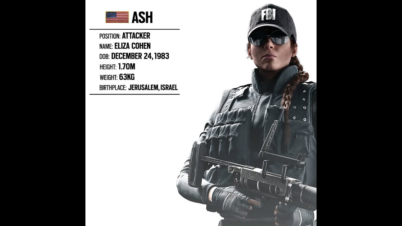 Rainbow Six: Siege - FBI Operator Ash - Attacker - YouTube