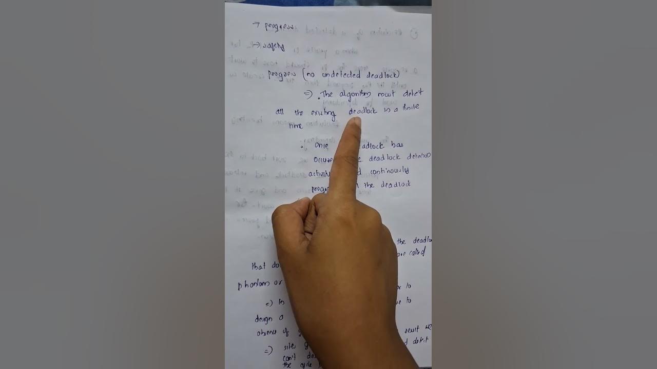 Issues in deadlock detection malayalam Distributed Computing - YouTube