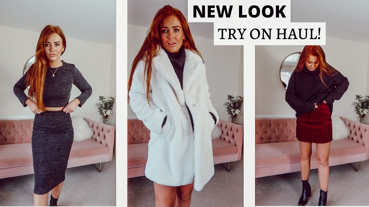 NEW LOOK TRY ON HAUL | Winter Fashion Favourites - YouTube