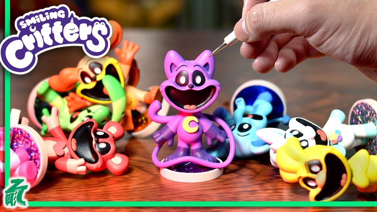 I Made ALL Smiling Critters Figurines | Poppy Playtime 3 Phrozen Mighty ...