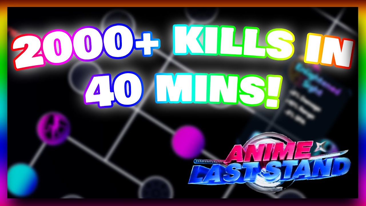 The *FASTEST* & *BEST* Way To Max Skill Tree! | Anime Last Stand - YouTube