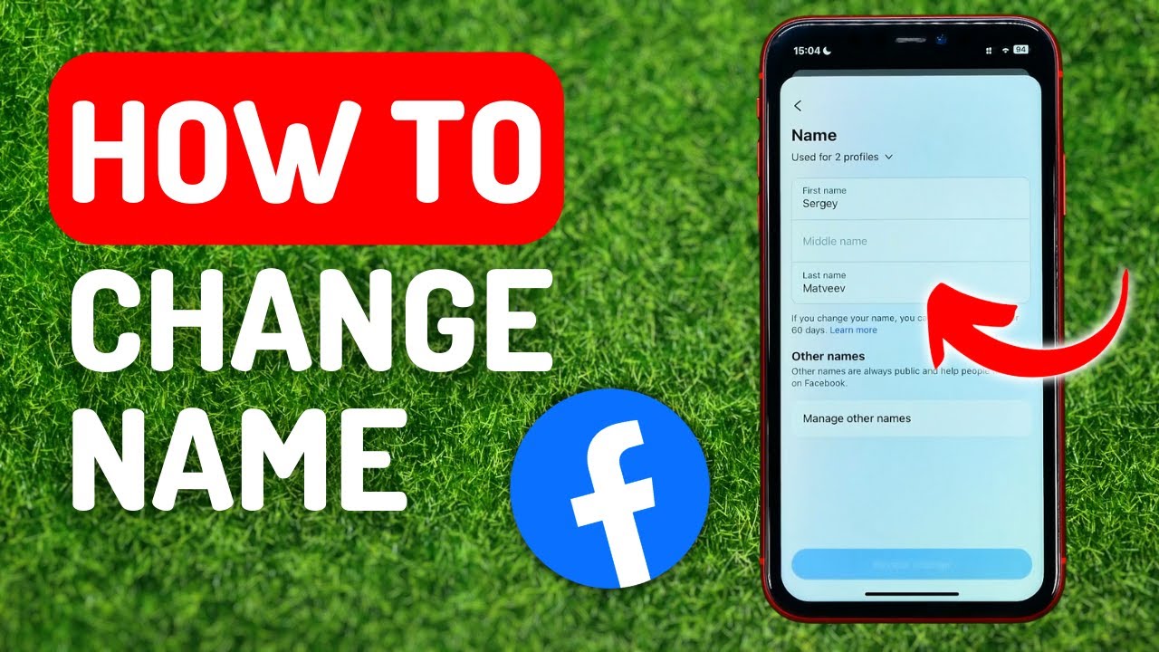 How to Change Name in Facebook [2023 Update] - Full Guide - YouTube