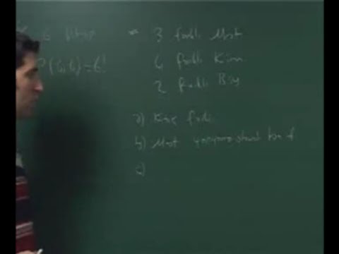 Matematik - 40. Permütasyon - 2