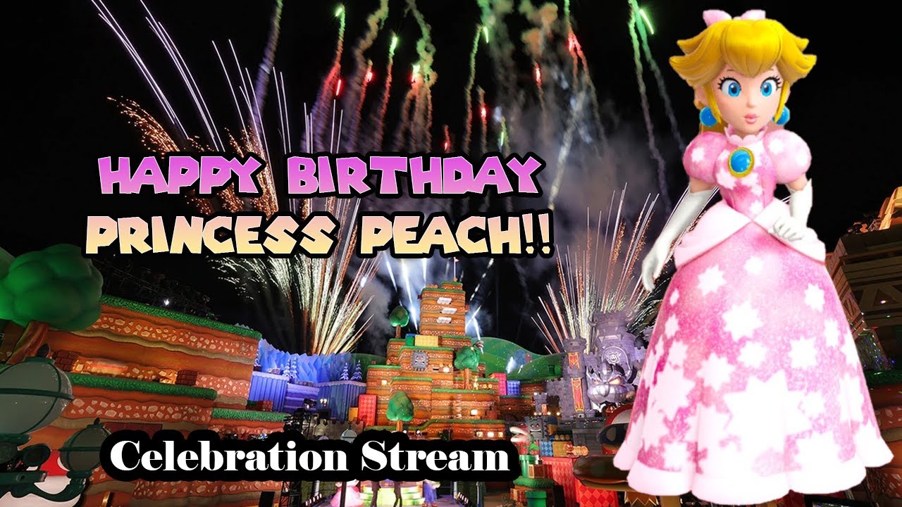 VTuber Princess Peach: Happy Birthday, Princess Peach! - YouTube