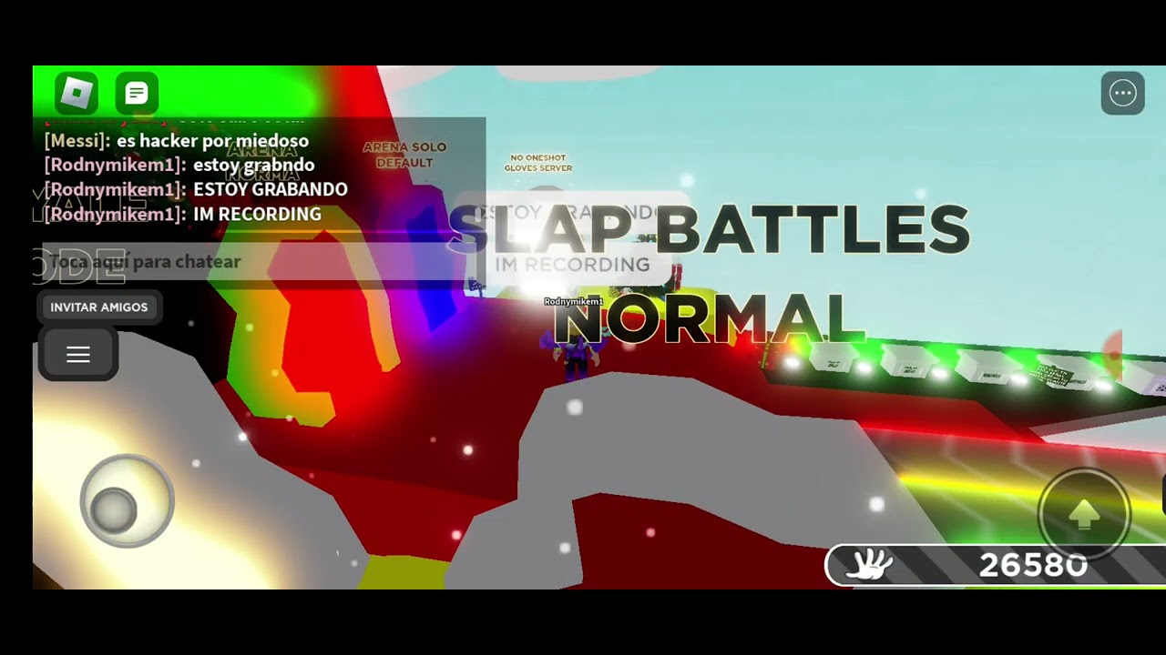 Found A Happymod Hacker in slap battles - YouTube