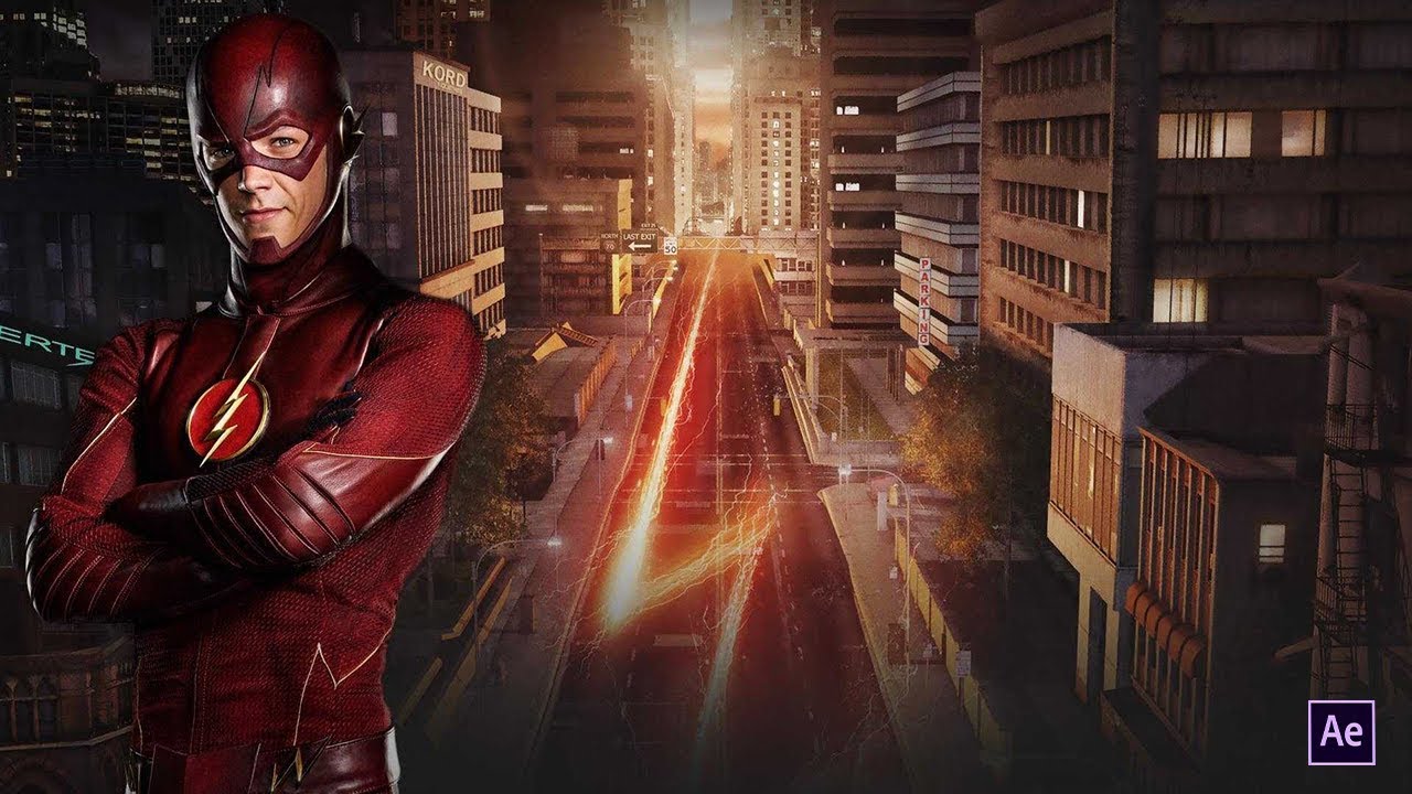The Flash - Running Effect! - YouTube