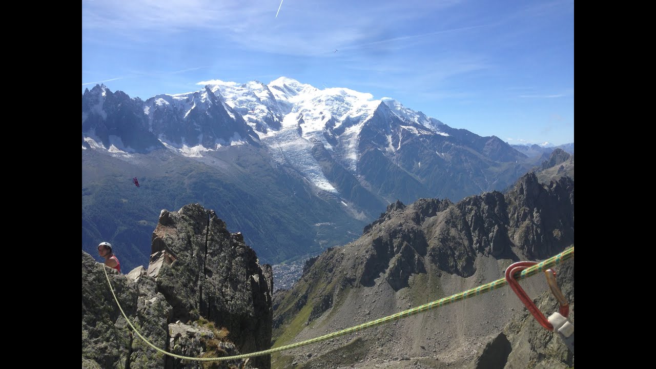 Climbing Aiguille de l´Index I Brunat Perroux (5b) Chamonix ...