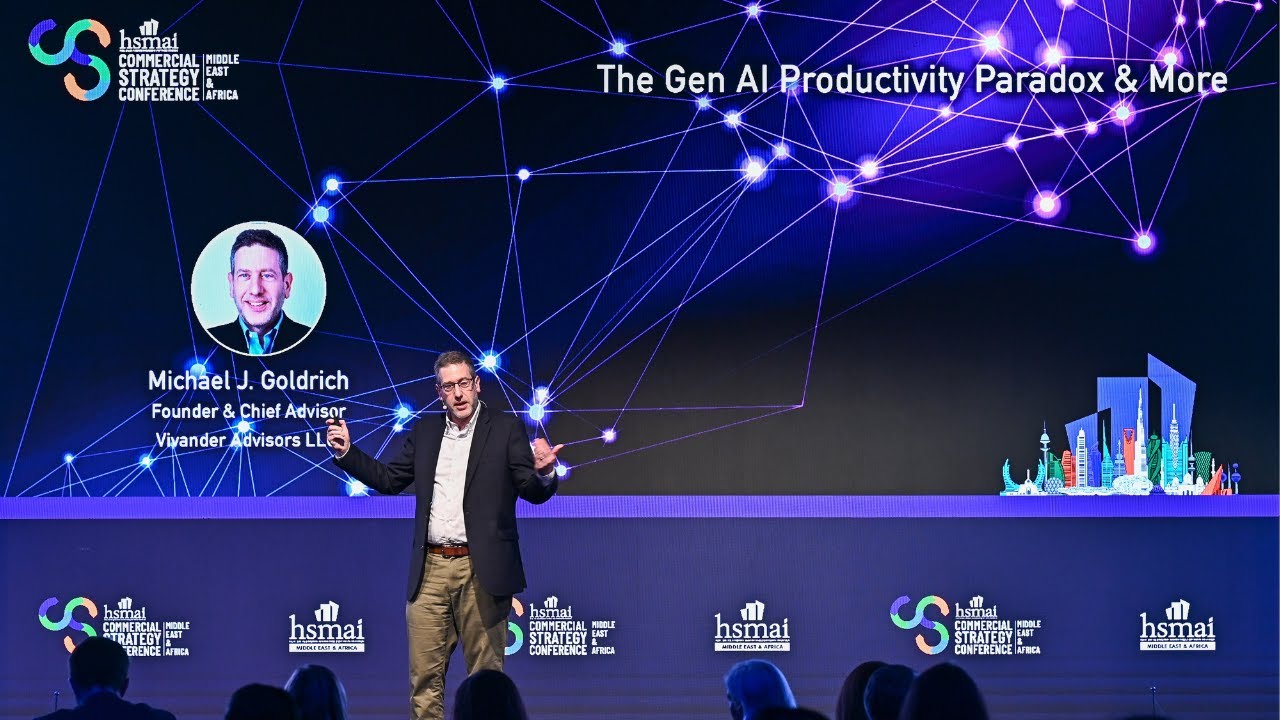The Gen AI Productivity Paradox & More - Michael J. Goldrich - YouTube