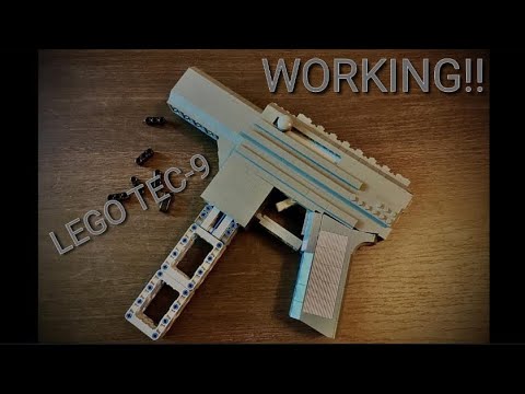 LEGO TEC-9 (working) - YouTube