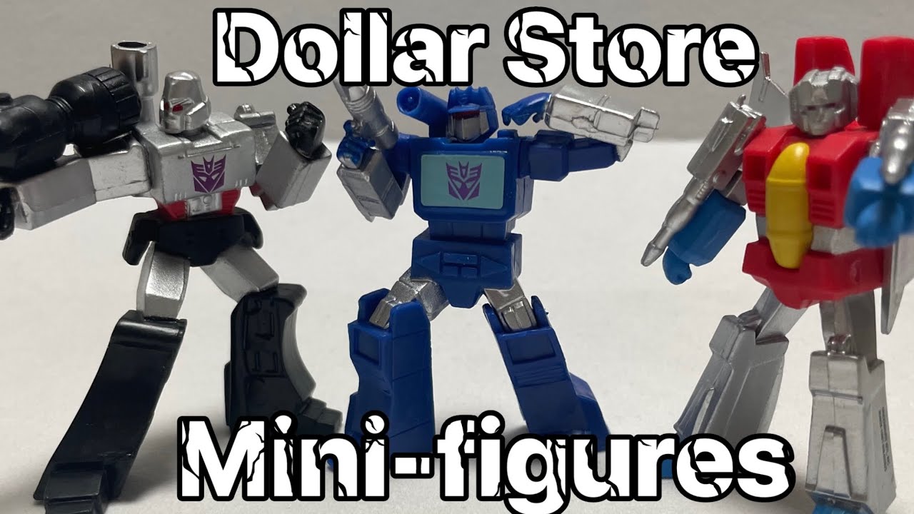 Transformers Dollar Store Mini Figures - YouTube