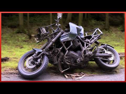 Man Builds Amazing Futuristic Motorbike Using an Old Honda | Start to ...