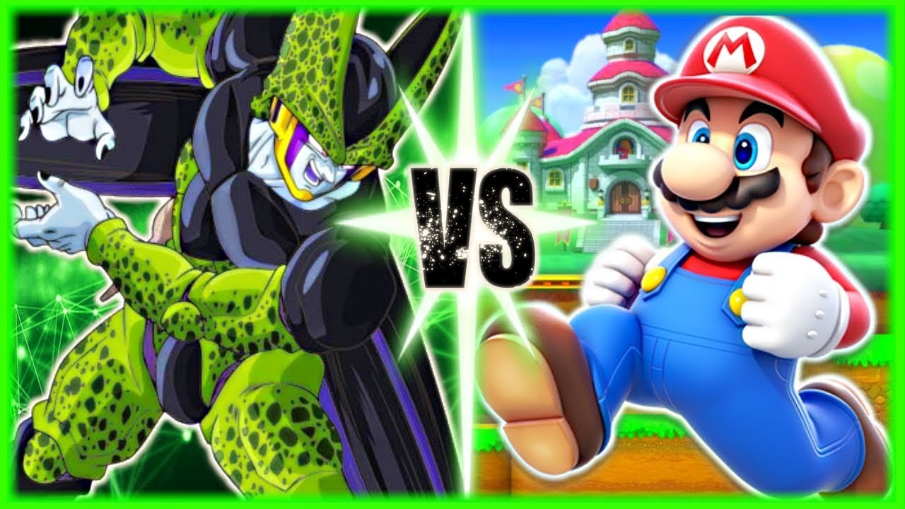 Perfect Cell Vs Mario part 2 - YouTube