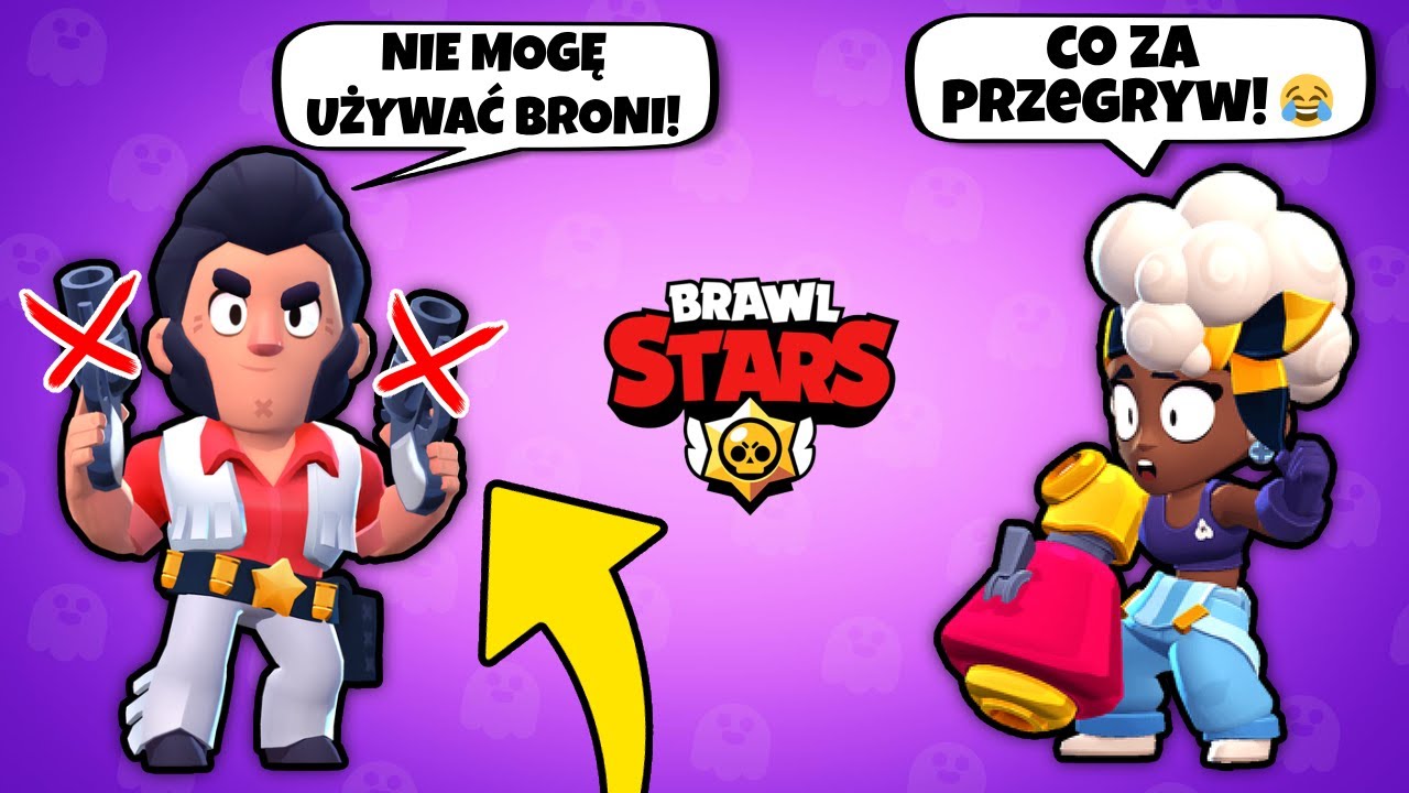 BEZ UŻYWANIA BRONI CHALLENGE W BRAWL STARS! - YouTube