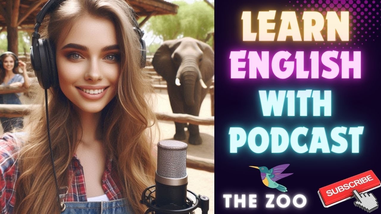 🦁 The Zoo | Learn English With Podcast 🚀 Conversation | Listen and ...