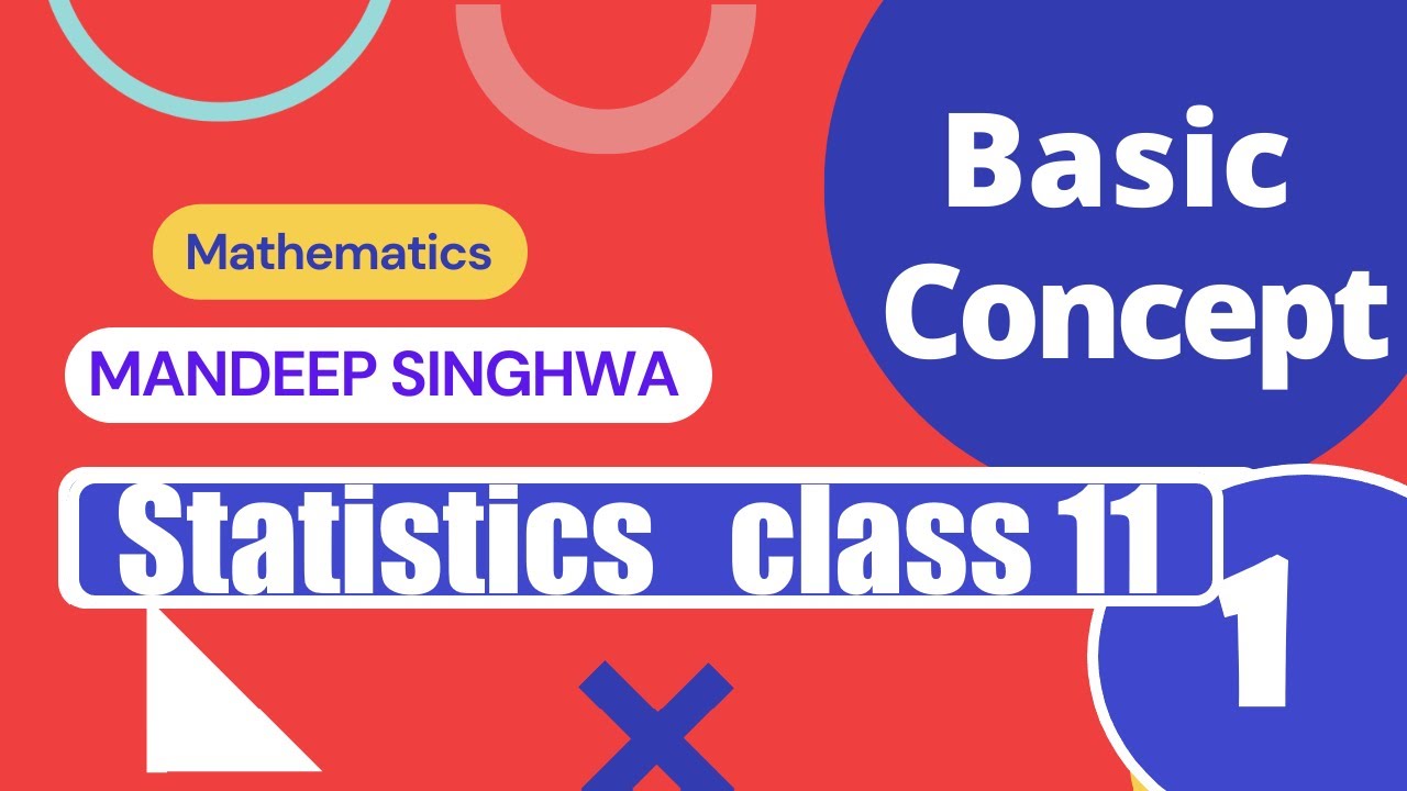 Class 11 Chapter 15 Statistics Introduction || NCERT Math || # ...
