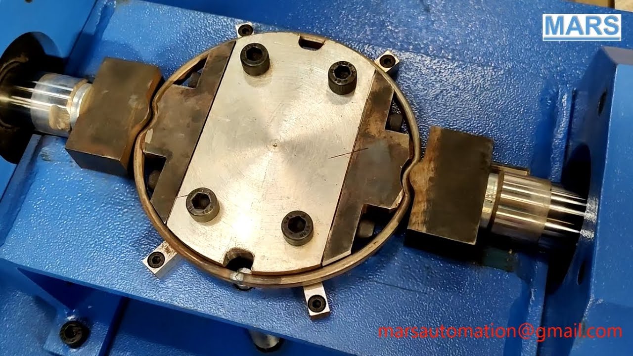 Pan Support Ring Pressing Machine - YouTube