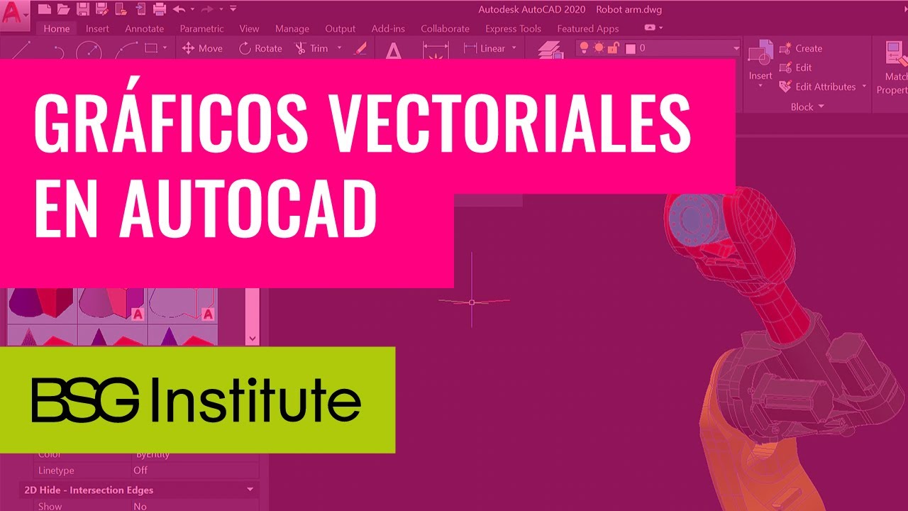 Gráficos Vectoriales en AutoCAD - YouTube