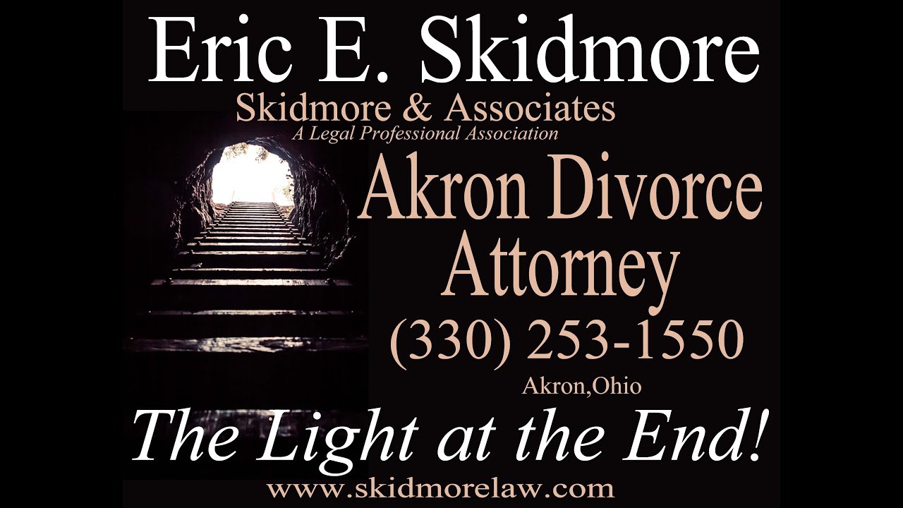 Akron Divorce Attorney:Eric E. Skidmore - YouTube