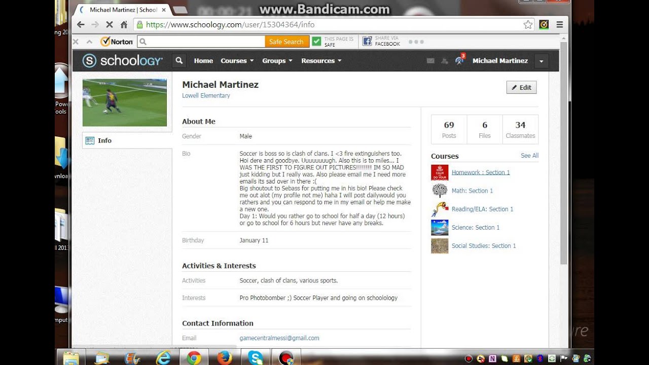 How to post on Schoology- *Updated* - YouTube