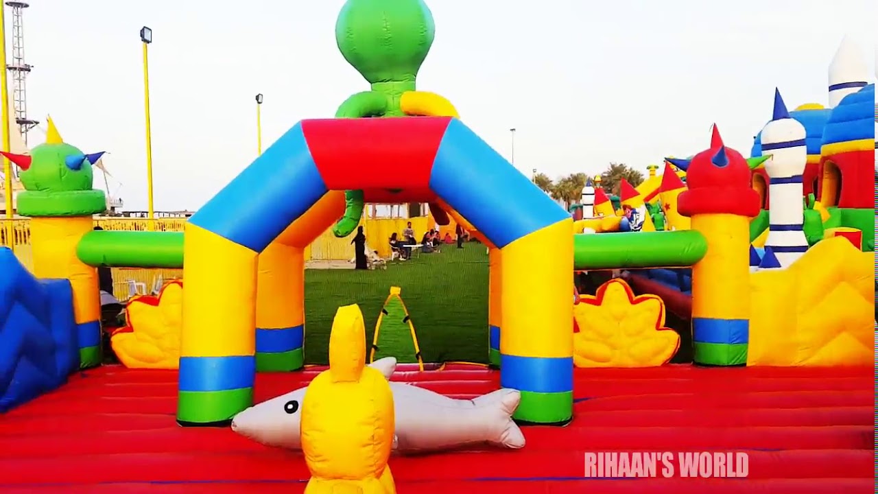 Giant Bouncy Castles - YouTube