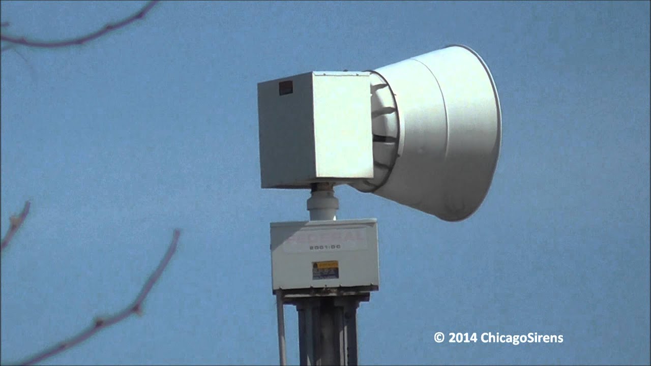 Federal Signal 2001-SRN/DC, Alert; Chicago,IL (Illinois Statewide ...