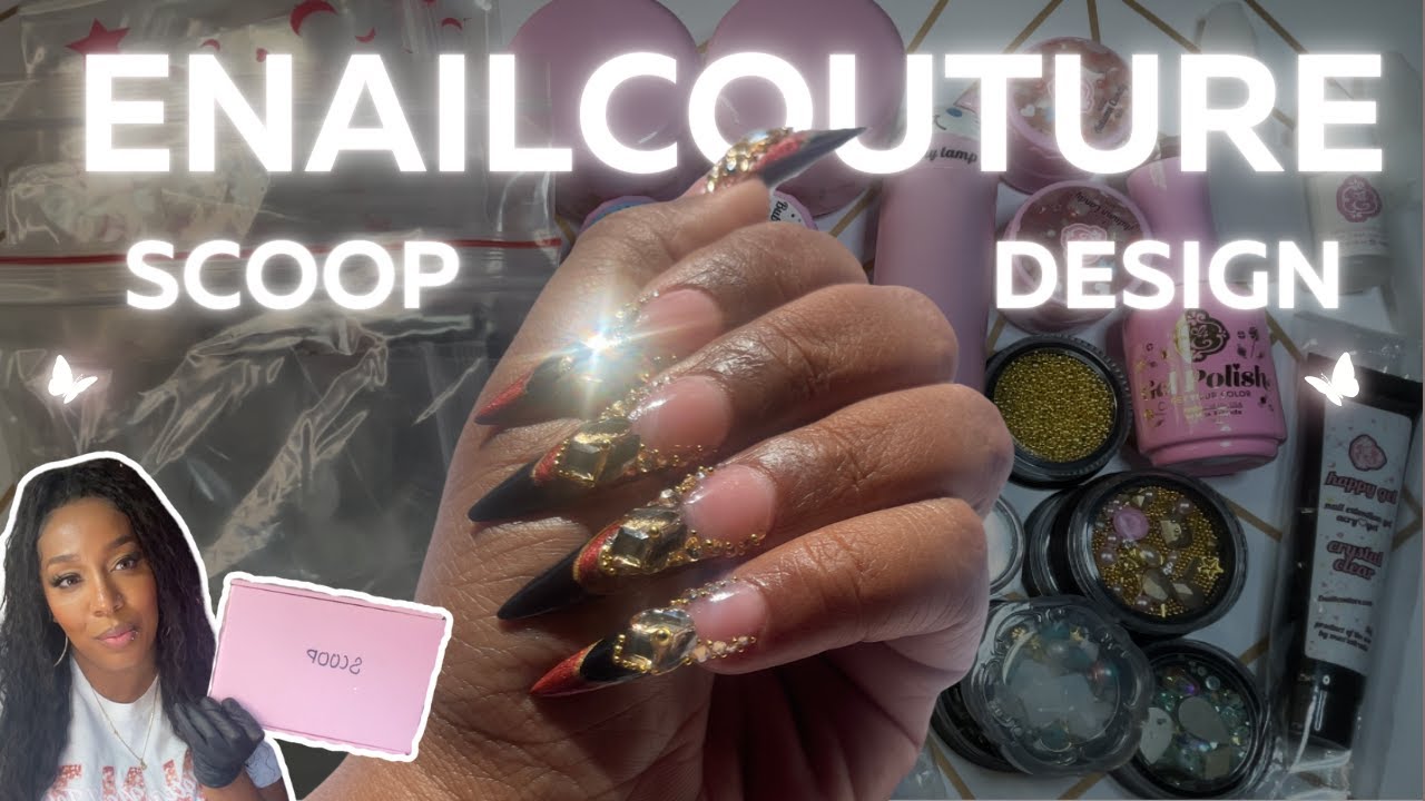 Enailcouture Scoop | How I Decorated My Nails - YouTube