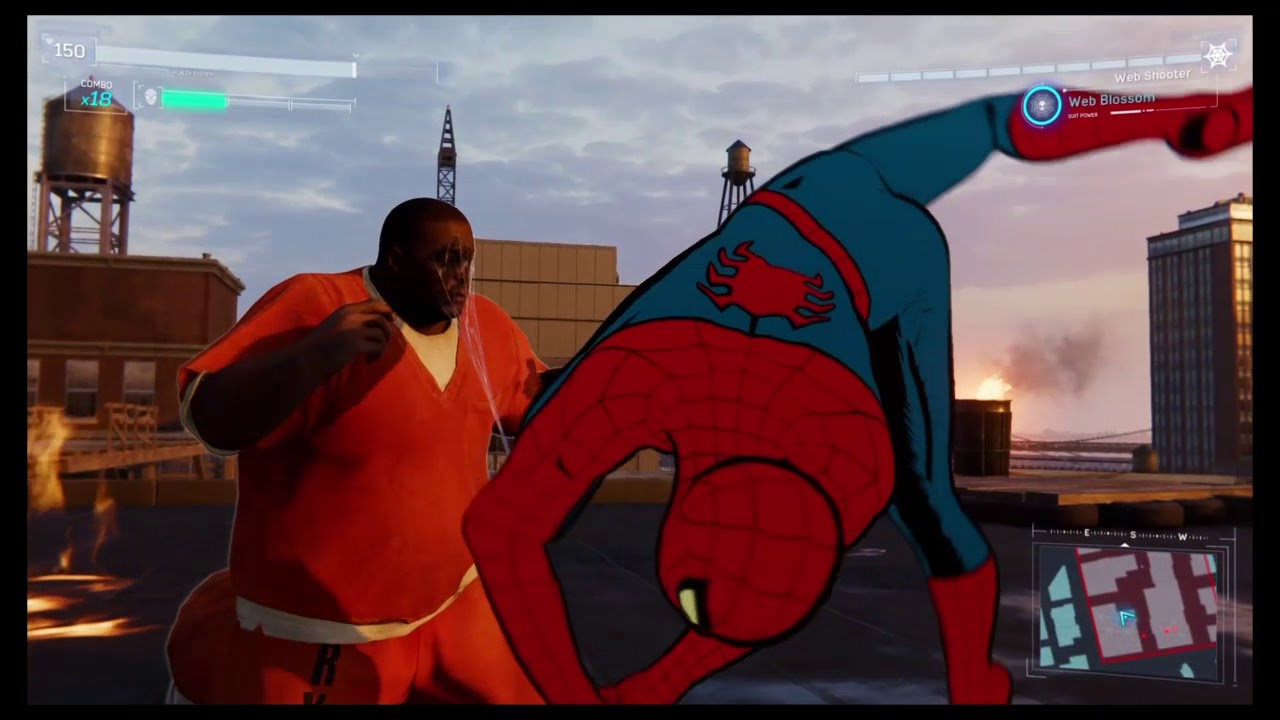 Spider-Man PS4 Prisoner Camp - YouTube