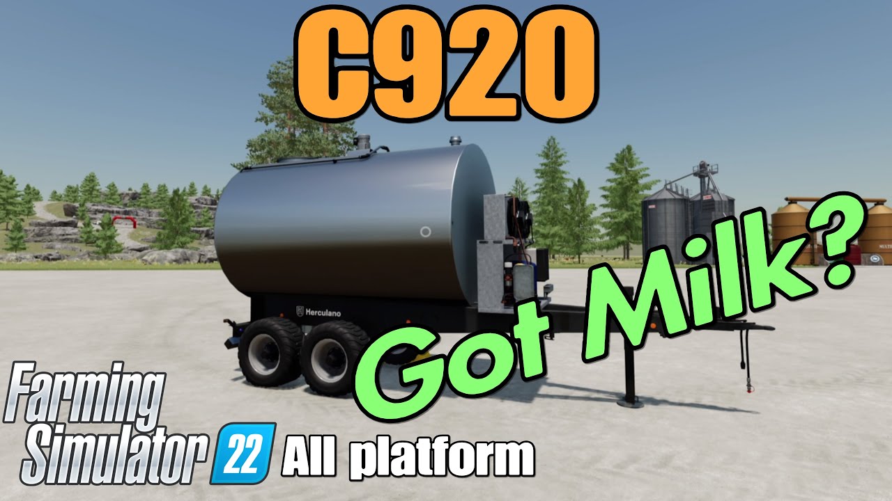 C920 / FS22 mod for all platforms - YouTube