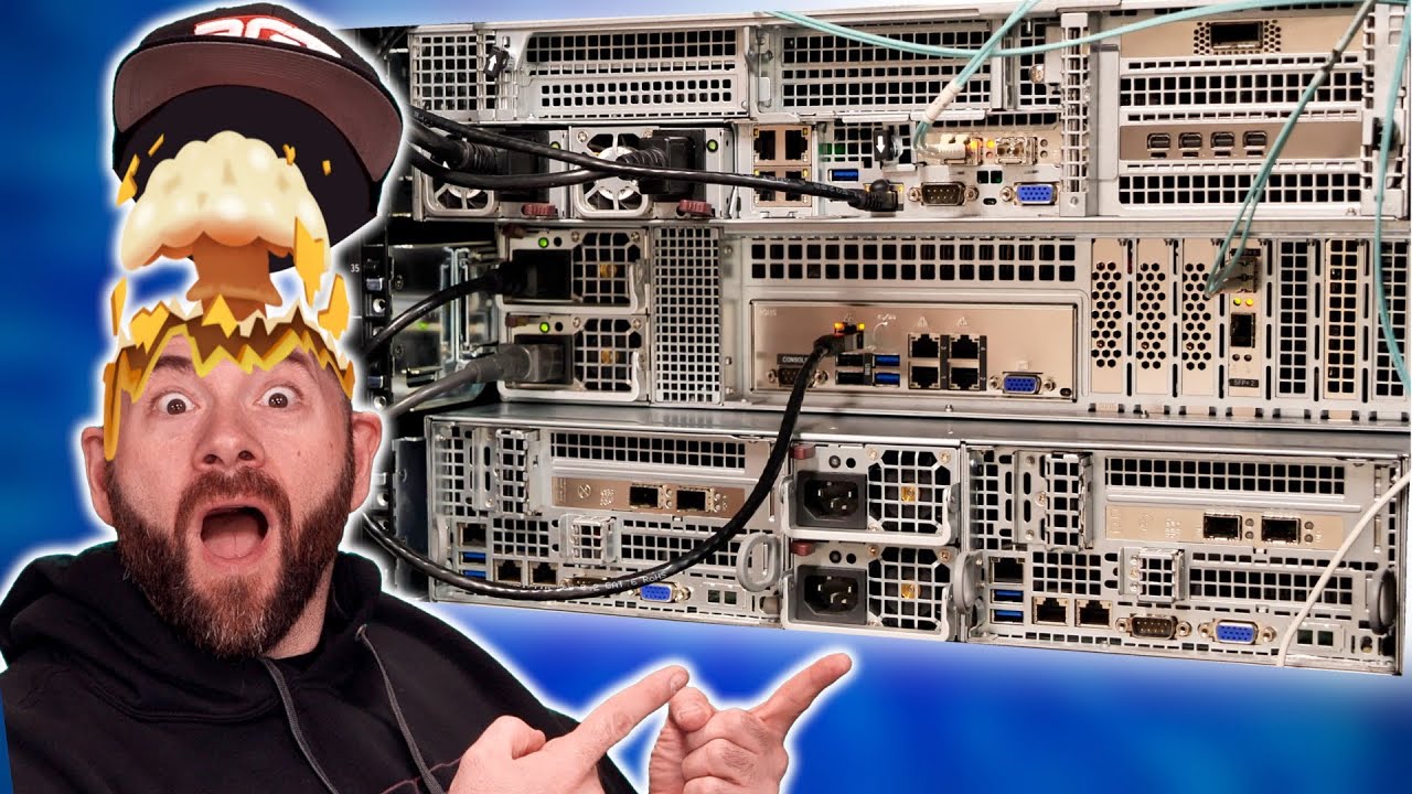 TWO SERVERS IN ONE BOX! - Supermicro SuperServer build! - YouTube