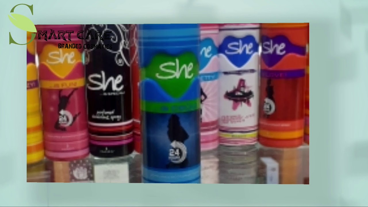 SHE BODY SPRAY AND PERFUMES COLLECTION - YouTube