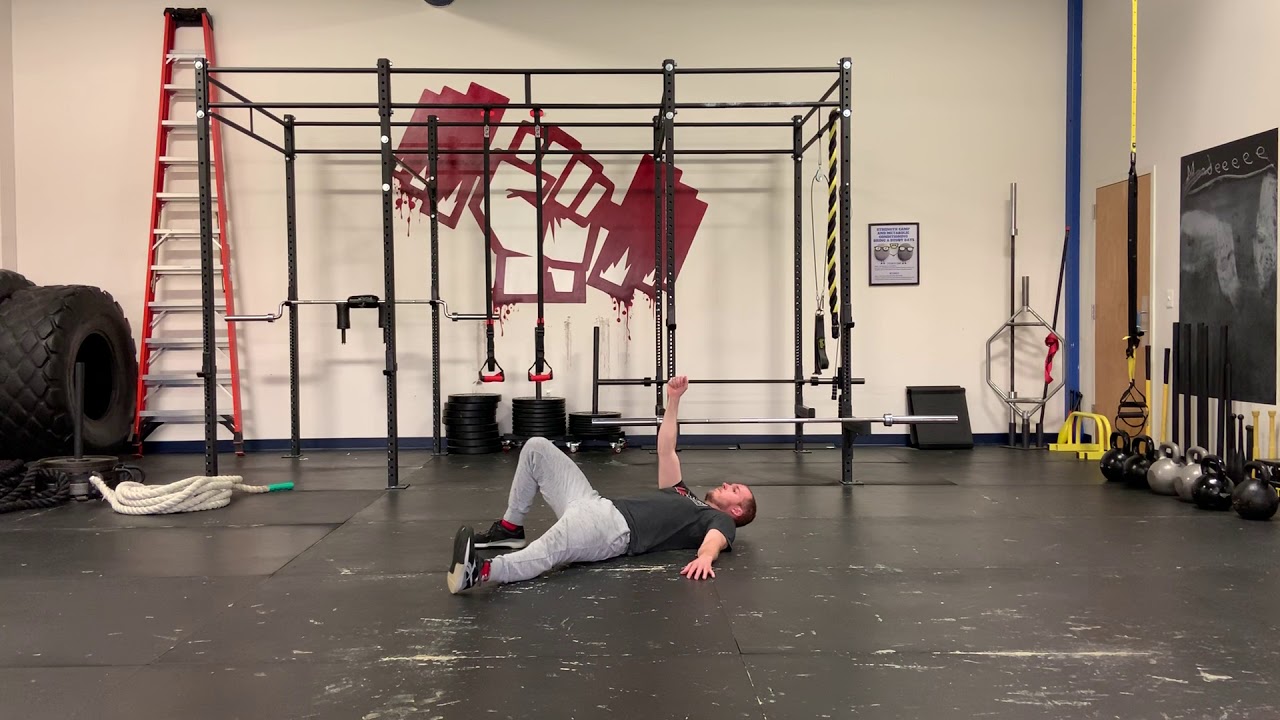 Bodyweight 1/4 Get Up - YouTube