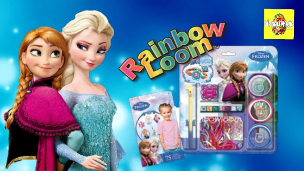♥ ♥Rainbow Loom With Elsa Frozen & Anna ♥ Learn How to Loom Easy Crafts ...