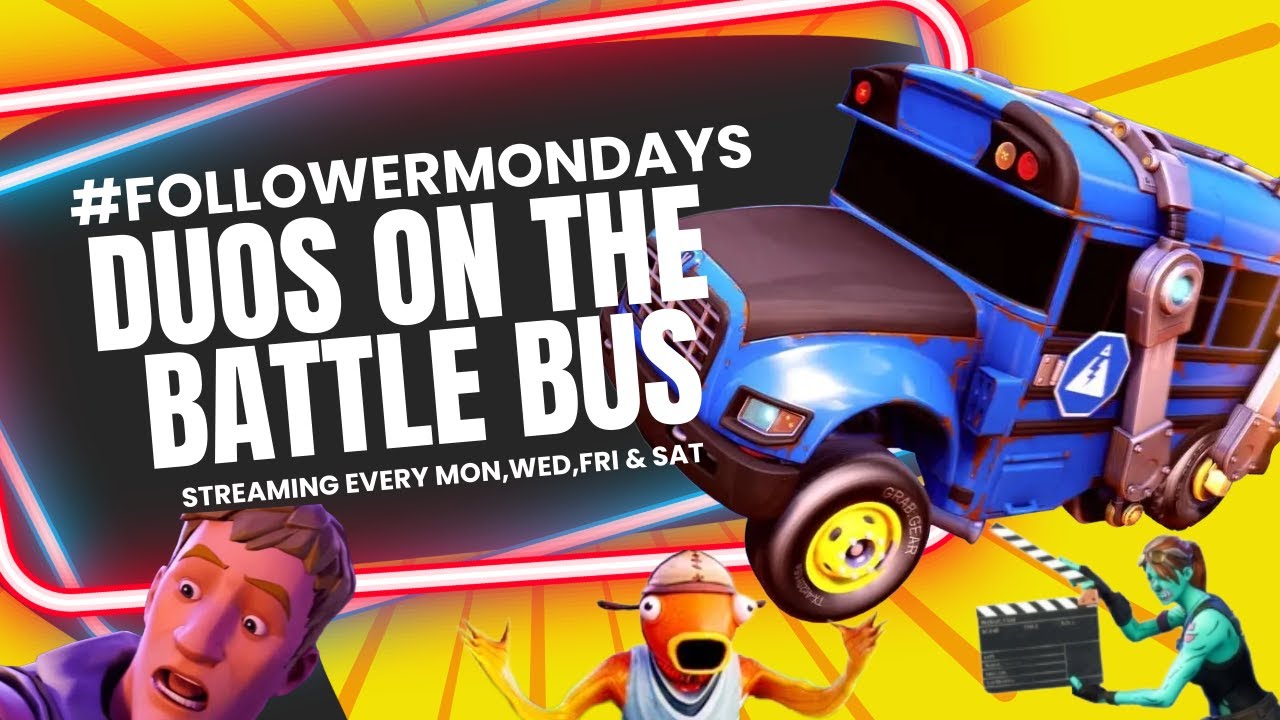 FORTNITE FOLLOWER MONDAYS - YouTube