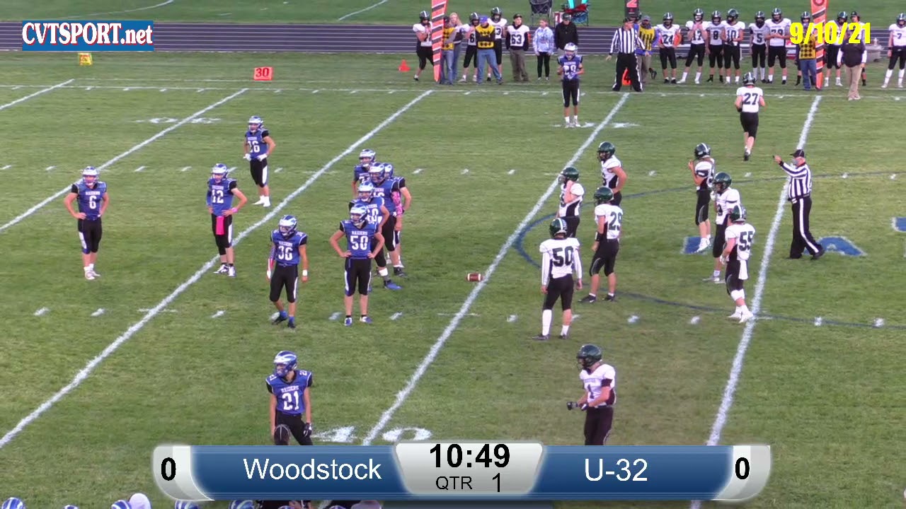 Sep 10, 2021 Woodstock @ U 32 Football - YouTube