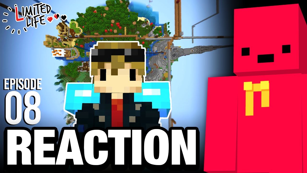 Wolfeei reacts to Limited Life Grian POV (Ep.8) - YouTube