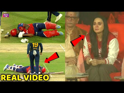 Preity Zinta Heart Breaking Reaction When Shreyas Iyer Crying in Pain After Ball Hit Him  PBKS vs GT