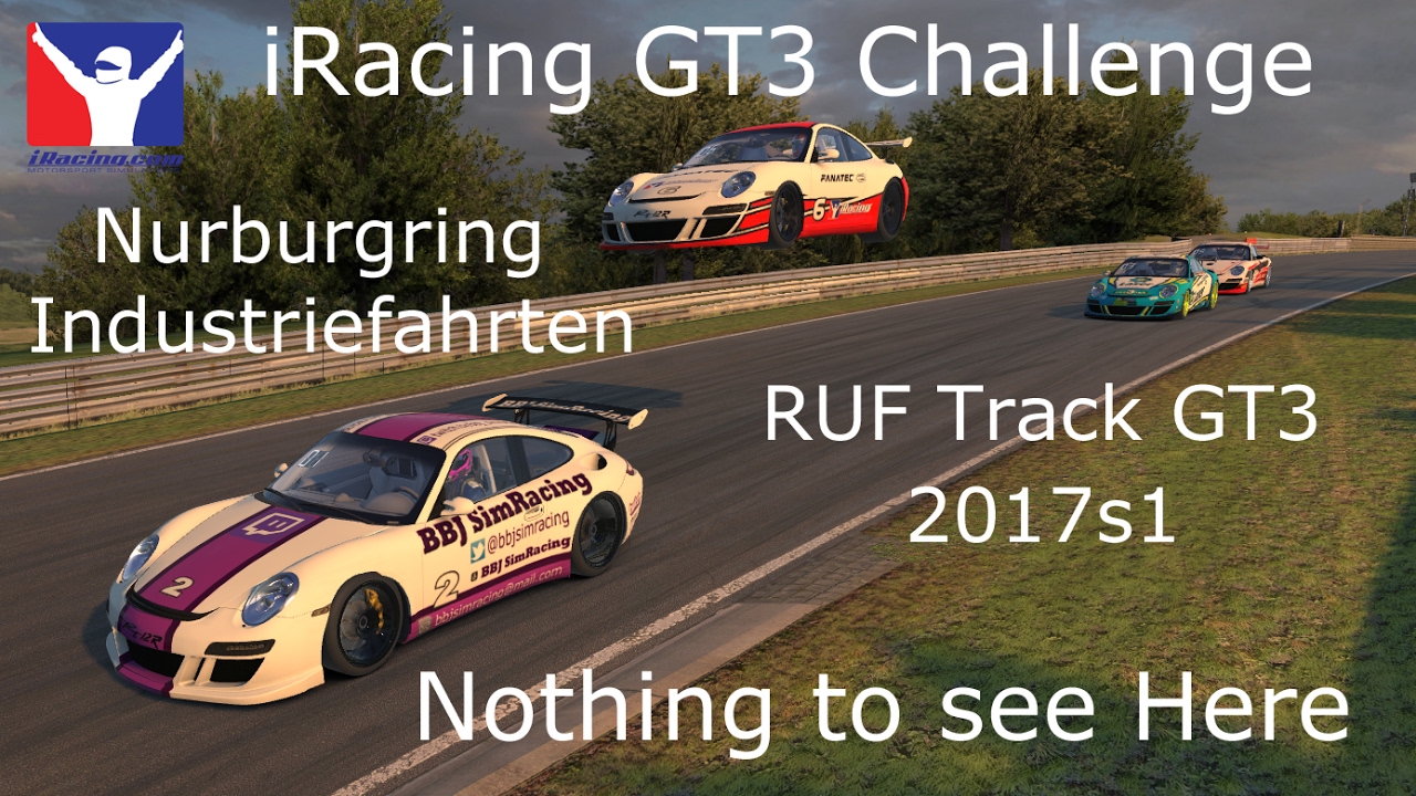 iRacing RUF GT3 Challenge RUF Track @ Nurburgring Industriefahrten ...