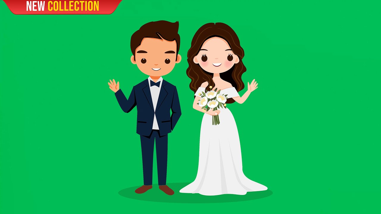 Green Screen Couple | Wedding Invitation | 4K | Global Kreators - YouTube