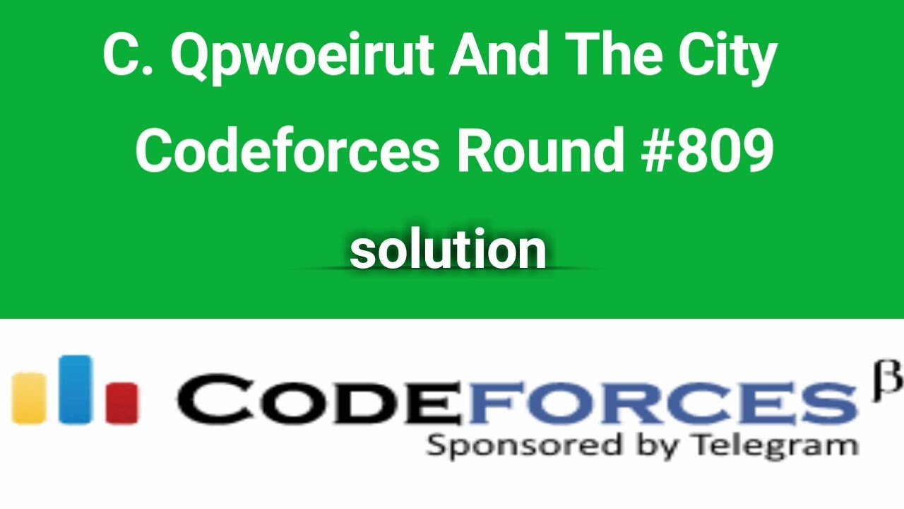 C Qpwoeirut And The City Codeforces Solution Codeforces Round 809 Div2 C Bangla