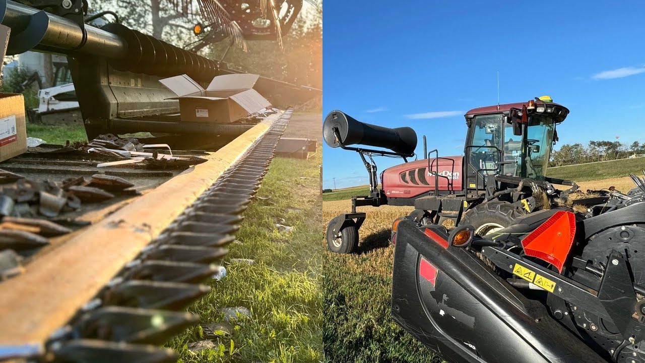 Retrofitting FD2 PlugFree guards onto Macdon D65D….will it work🧐 ...