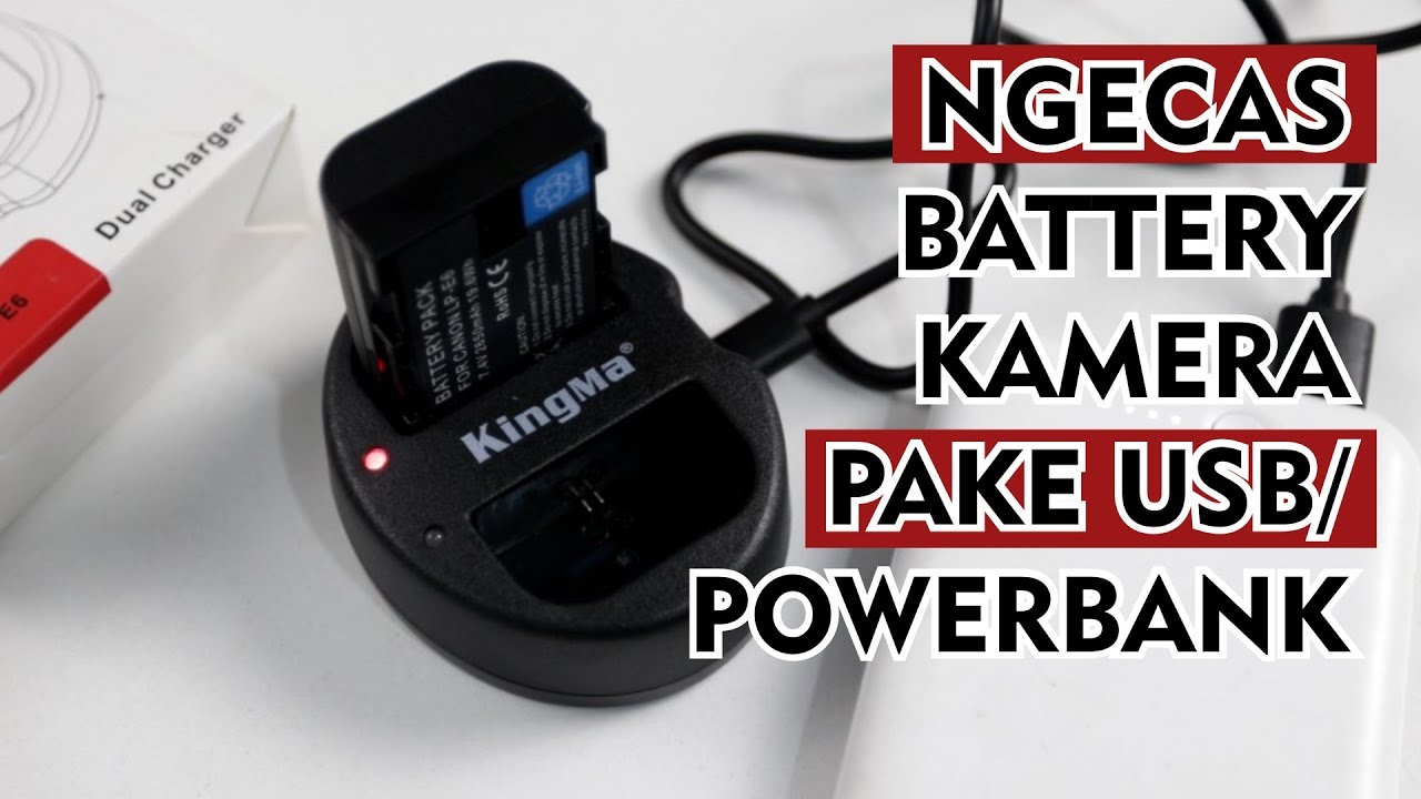 Charger USB Untuk Kamera Canon DSLR Mirrorless Biar Bisa Cas Pake ...
