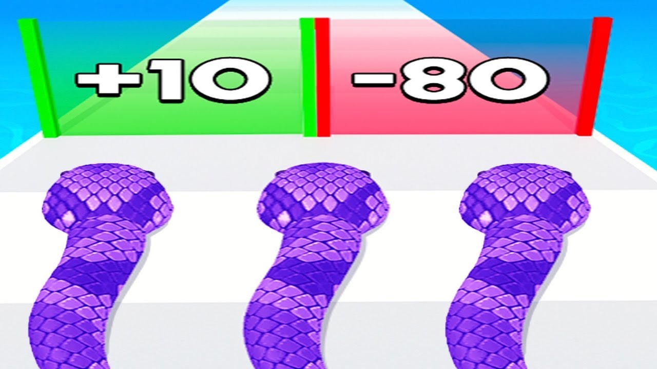 Snake Run Race - Gameplay Walkthrough - All Levels (IOS, Android) - YouTube