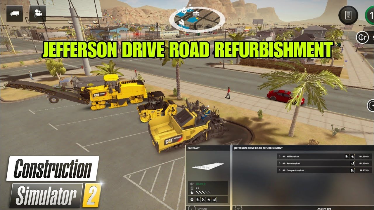 Construction Simulator 2 apk-consim 2-JEFFERSON DRIVE ROAD ...