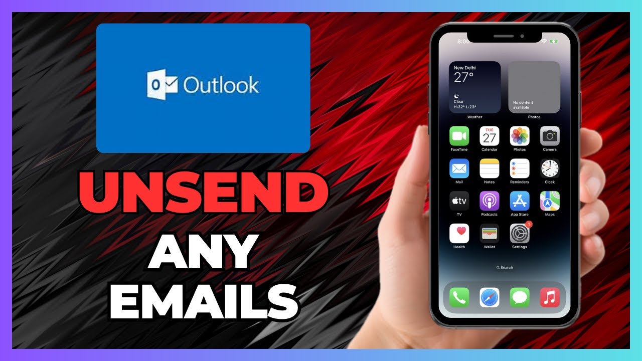 How to Unsend Email in Outlook - 2025 - YouTube