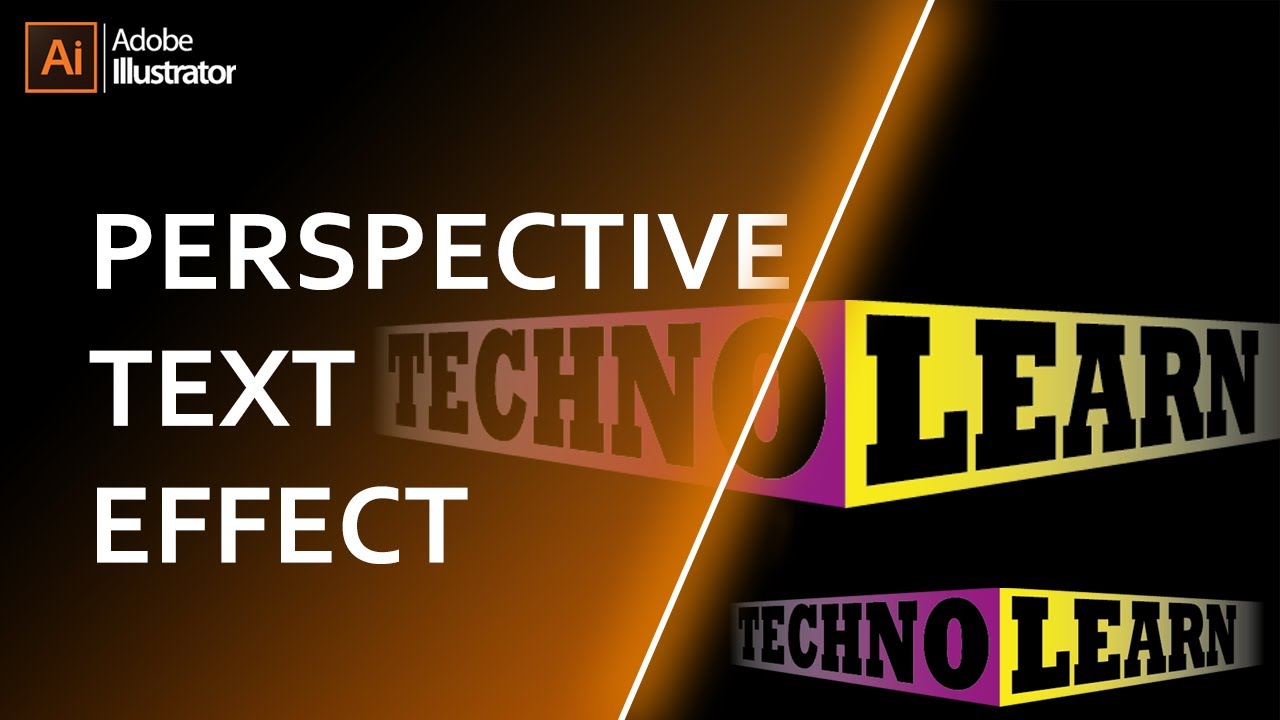 How To Create Perspective Text Effect In Illustrator Illustrator how-to-create-perspective-text-effect-in-illustrator-illustrator