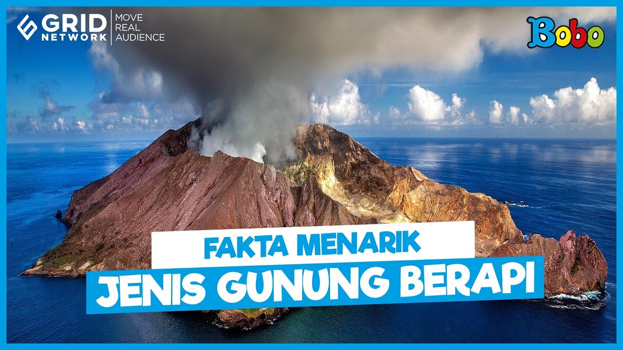 Fakta Menarik - Ternyata Ada 3 Jenis Gunung Api di Dunia - YouTube