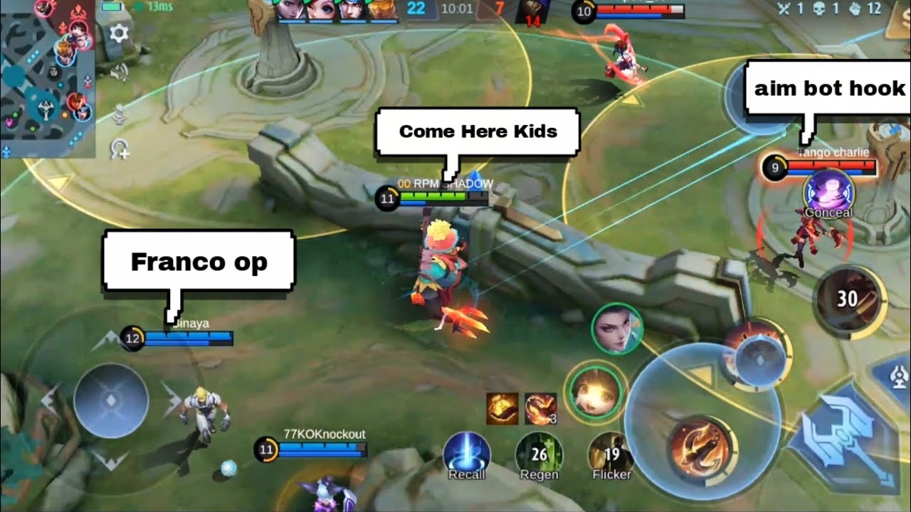 FRANCO DAMAGE BUILD IS HERE 2023 || FRANCO BEST BUILD 2023 || MLBB ...