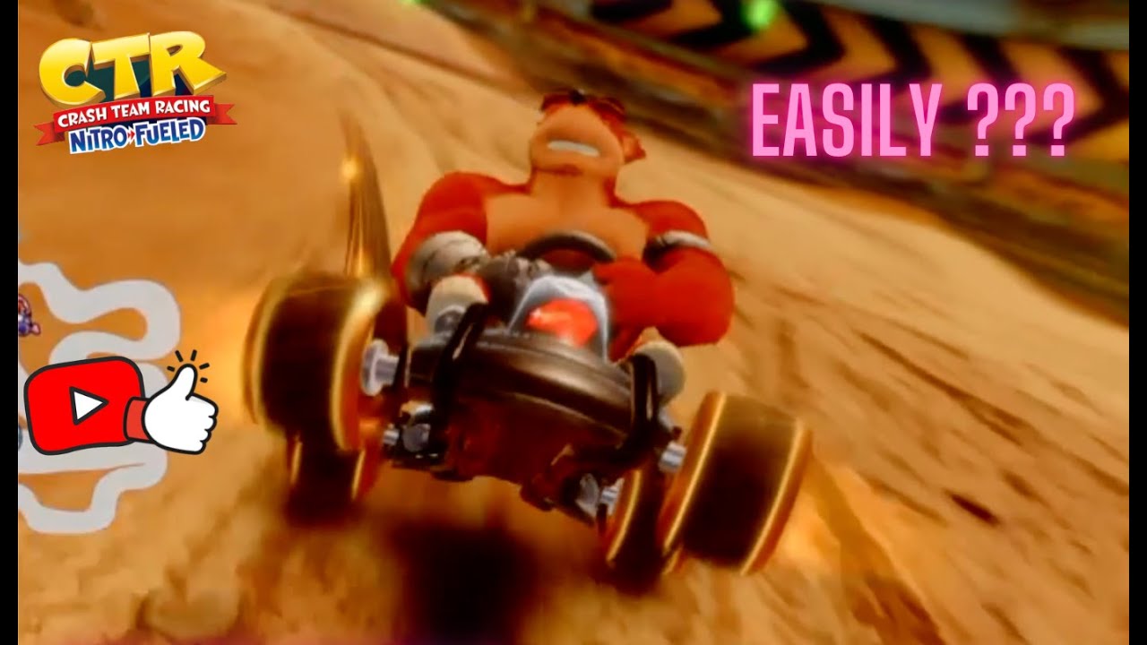 Crash Team Racing Nitro-Fueled - easily. Crunch Bandicoot | PS5 - 4K # ...
