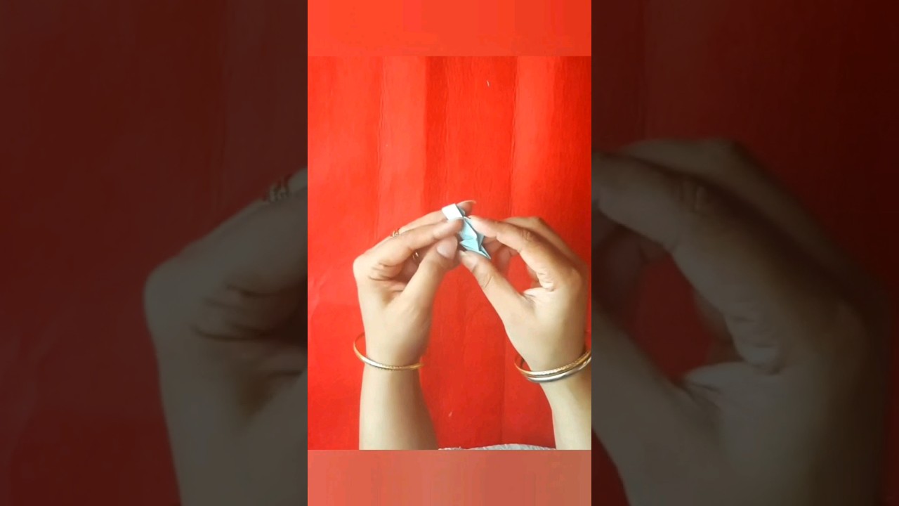 Stress Relieving craft| paper heart series | paper craft #shorts - YouTube